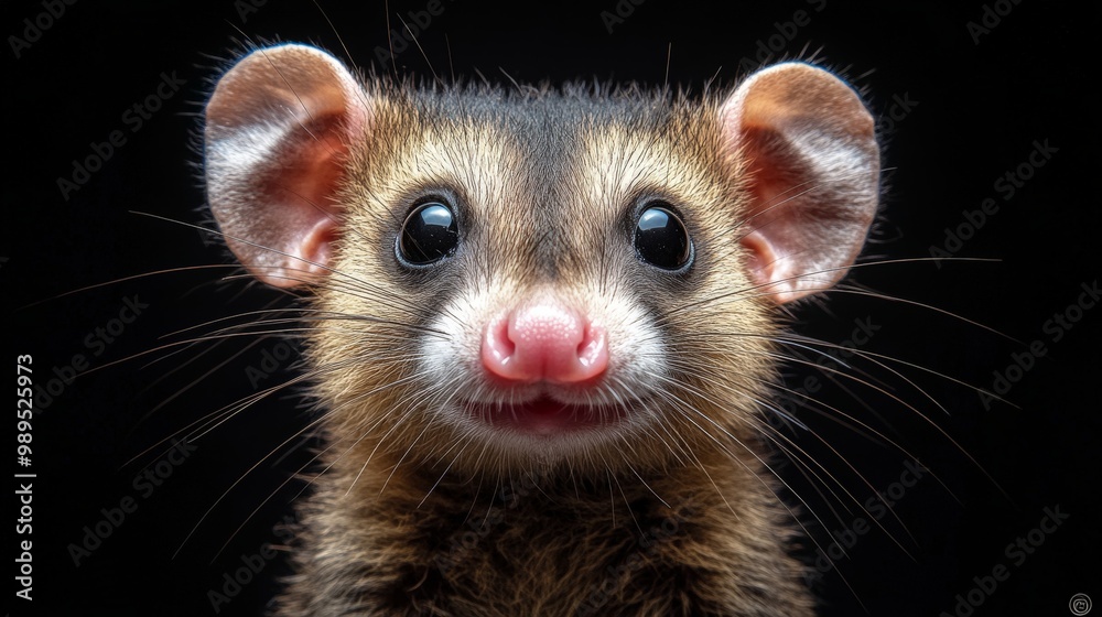 Foto de This adorable animal has a round face with large, expressive ...