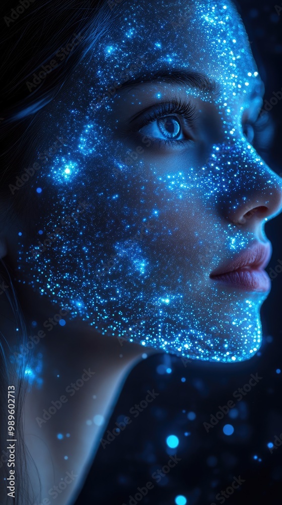 Facial scan: advanced biometric line, the detailed integration of ...