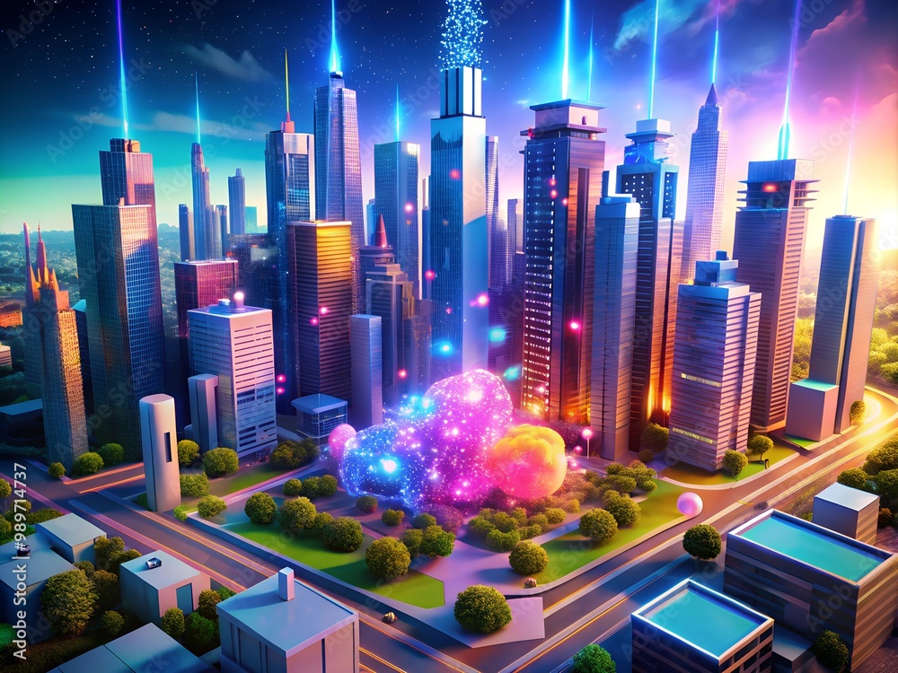 Vibrant 2D animations merge with realistic 3D models in an augmented ...