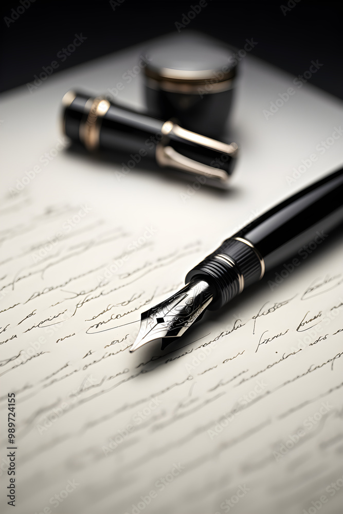 Captivating Depth & Grace: A Closer Look At HB Pencil Ink Stock Photo ...