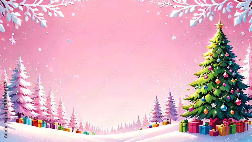 Christmas layout, Christmas letter paper, Christmas copy space ...