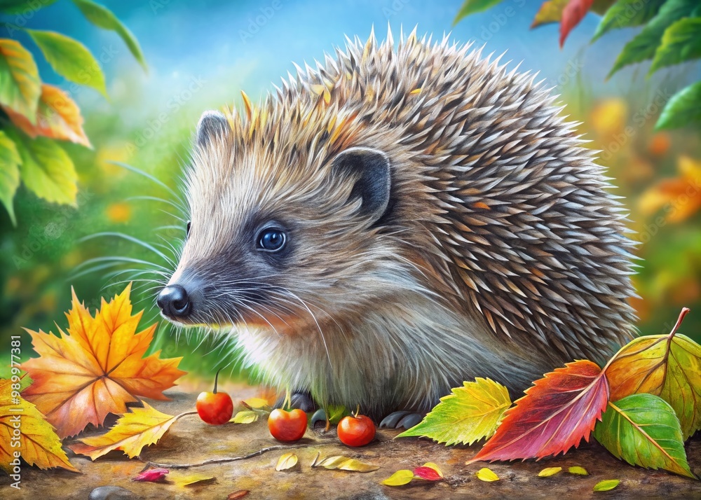 Step-by-step guide on how to draw a hedgehog with simple instructions ...