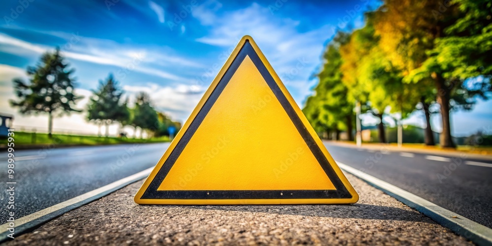 Understanding the Meaning of Yellow Triangle Signs in Road Safety and ...