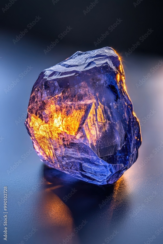 Sapphire allure: deep blue stone, the brilliance and timeless elegance ...