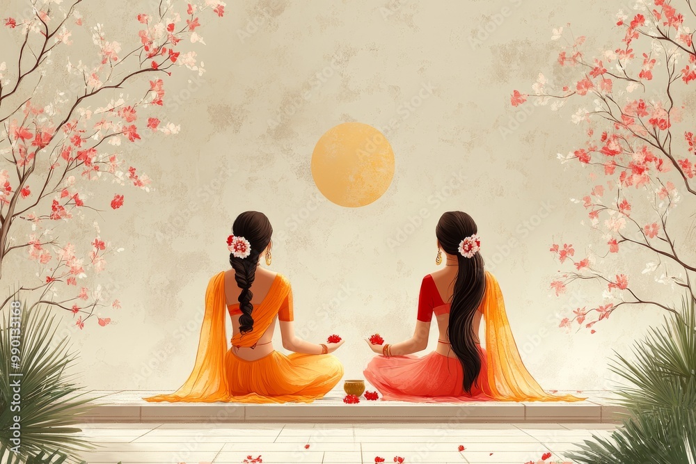 Indian culture, gender roles combining modern and traditional elements ...