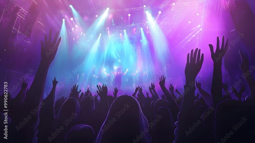 2. **Illustrate a powerful moment at a Christian concert where the ...