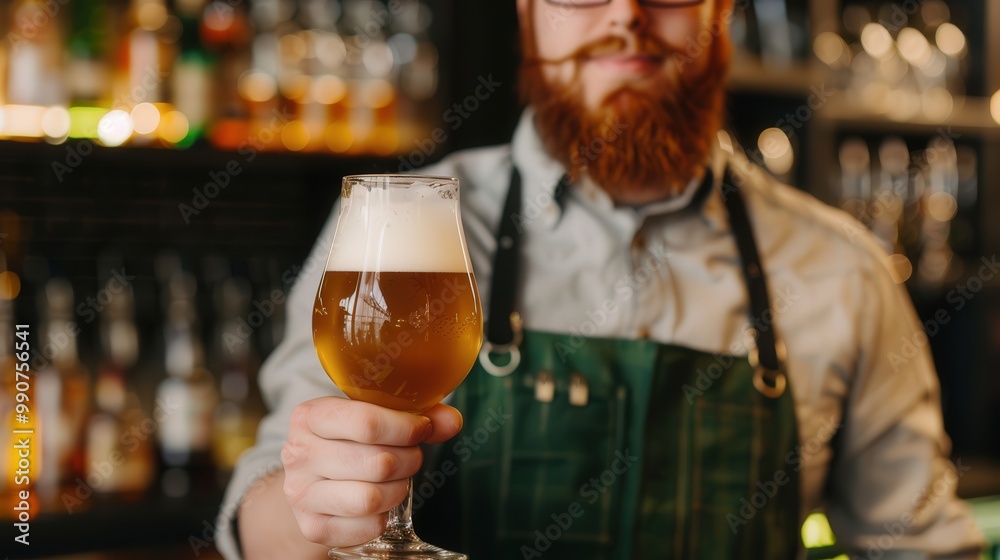Bartender shares insights on diverse beer styles during an engaging ...