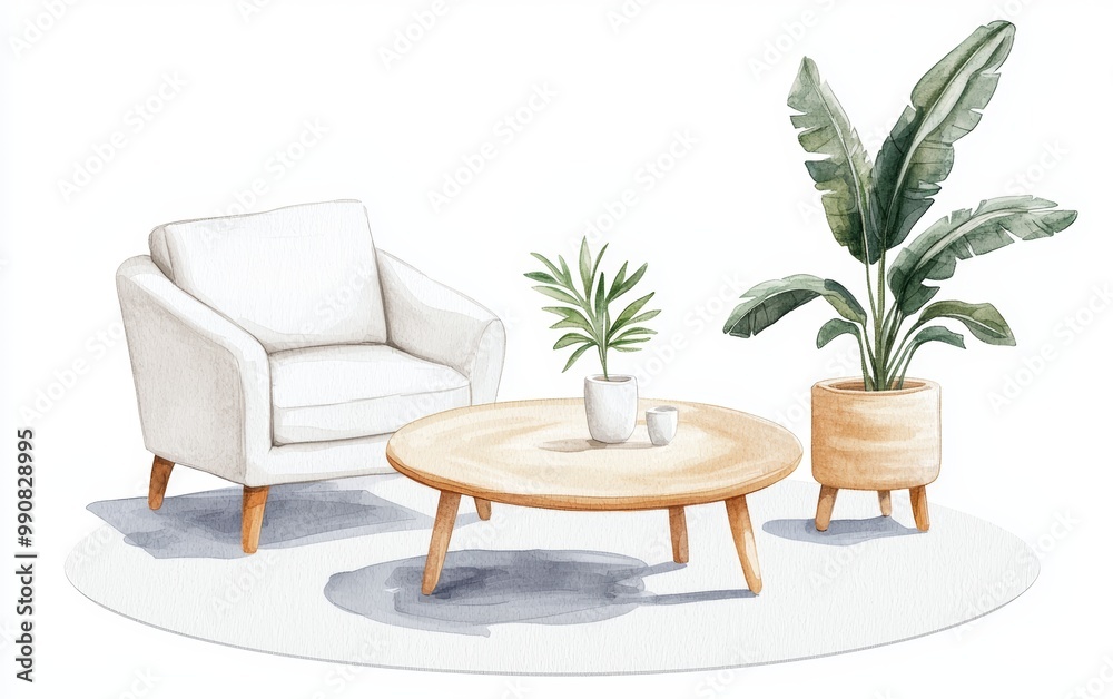 AI optimizing spatial layouts for interior design, maximizing space and ...