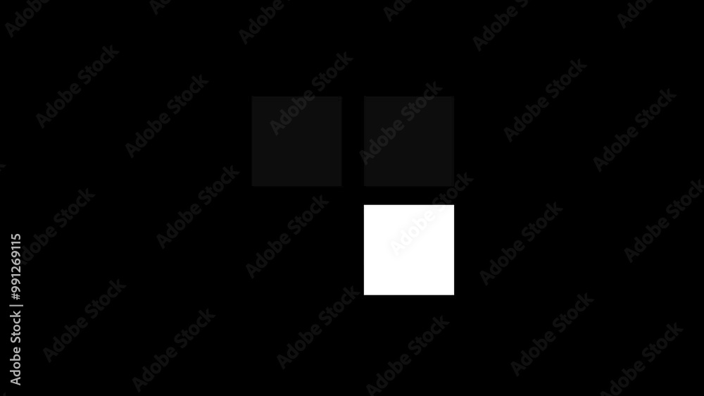 Looping Rectangle Animation, Loading video, Website loading icon ...