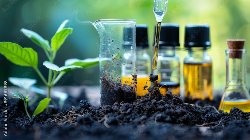 Soil chemistry equipment for analyzing soil composition and properties ...