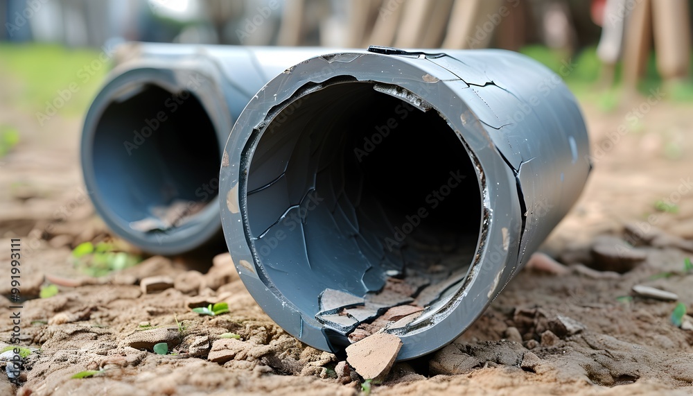 Ruptured 200mm Diameter uPVC Pipe: An Overview of Causes and ...