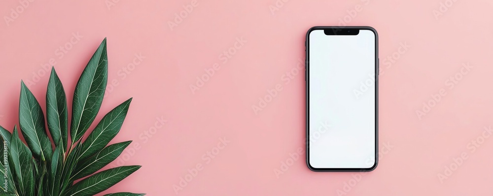 Minimalist UI design with flat icons and soft gradients, website ...