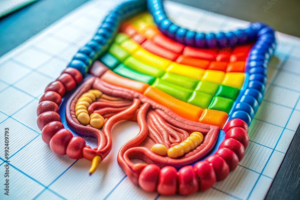 Color Chart of Stool for Medical Reference and Health Education on ...