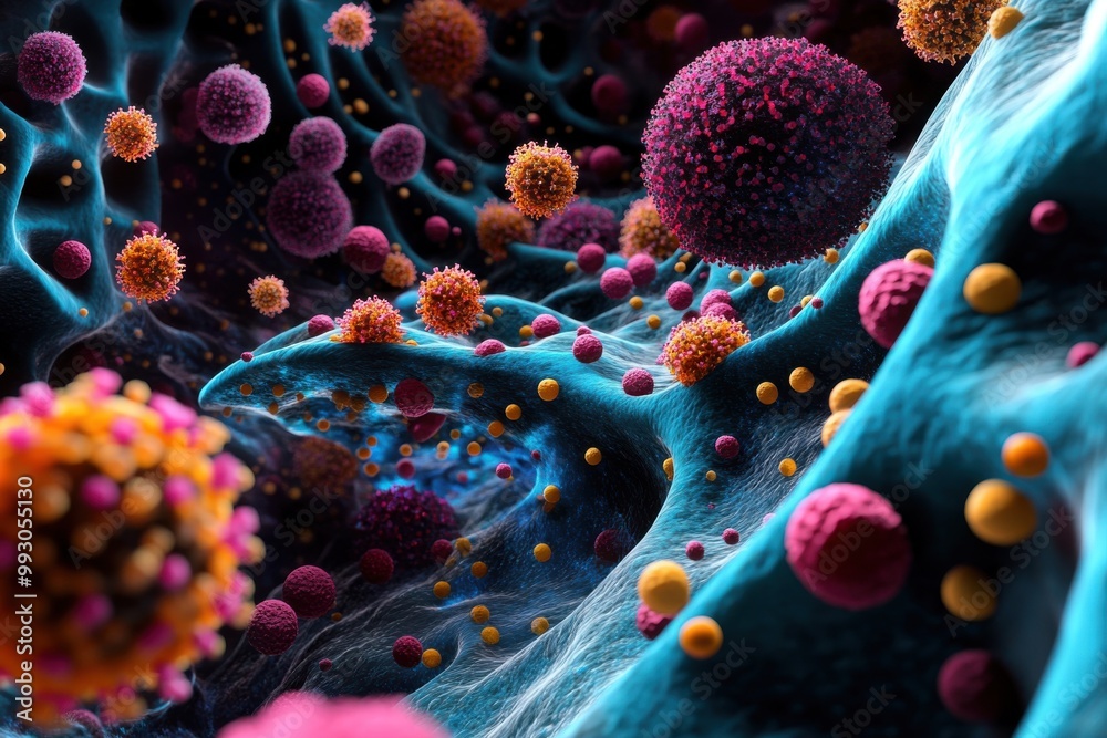 3d visual representation of human affliction by orthopoxvirus ...