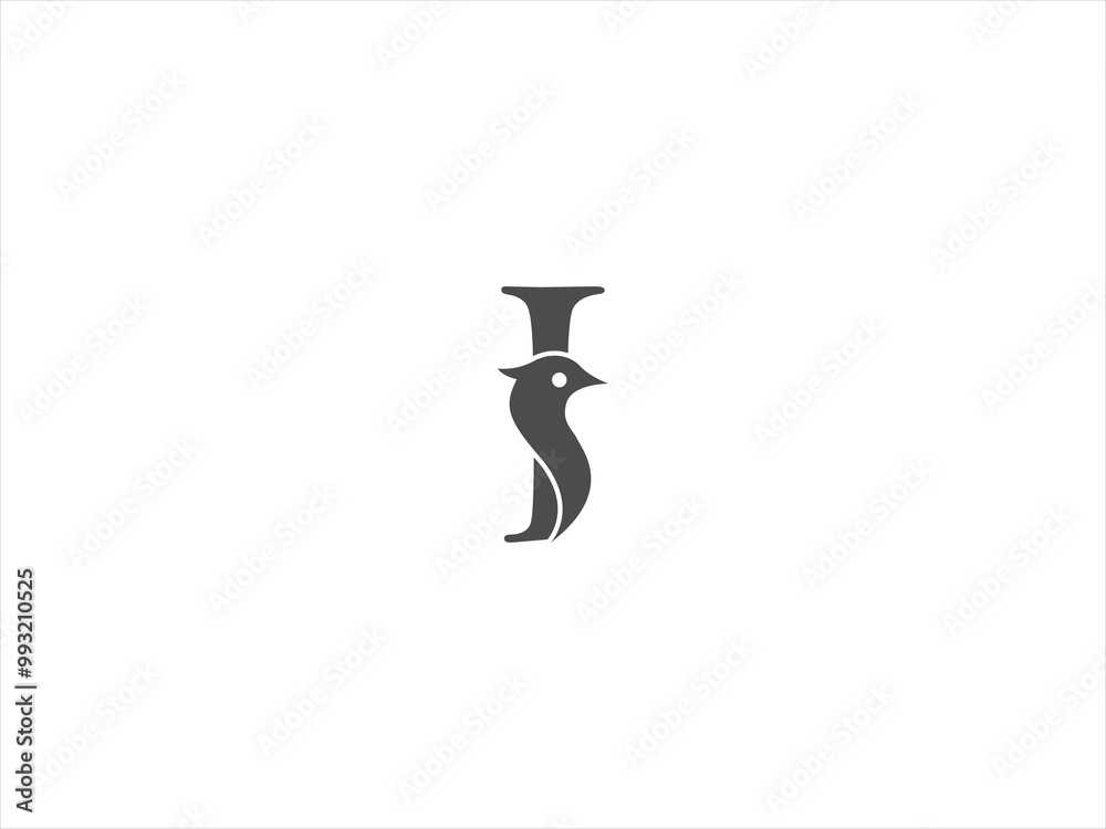 Bird and letter Typography logo,Art in Letterform,The Timeless ...