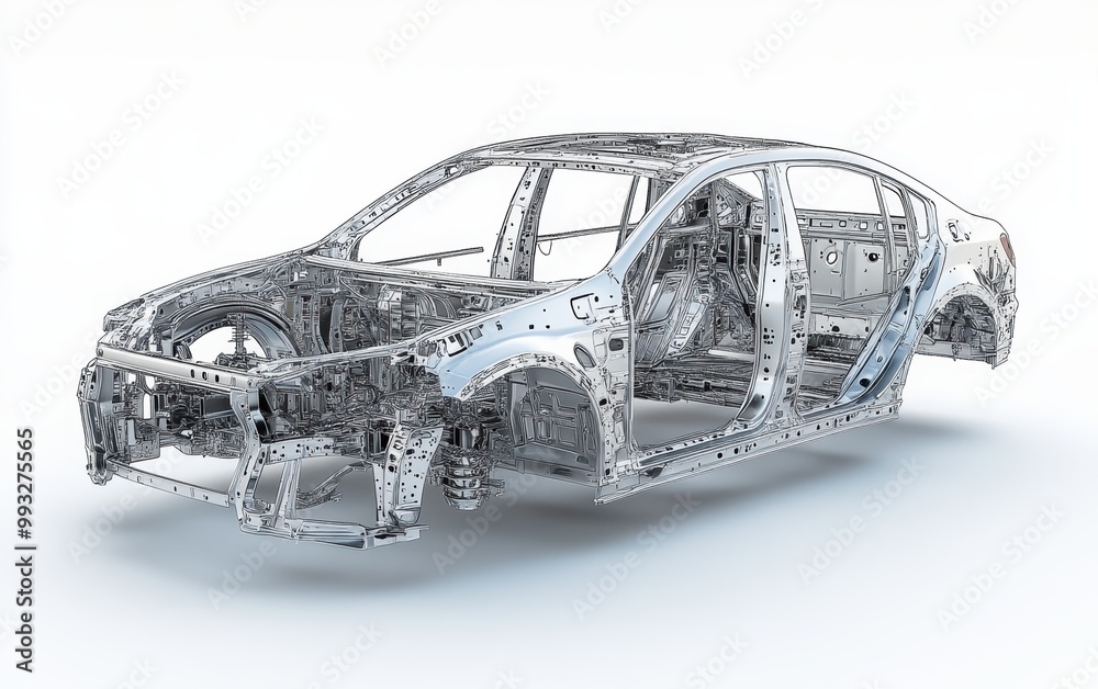 Unveiling the Automotive Anatomy: A mesmerizing glimpse into the ...
