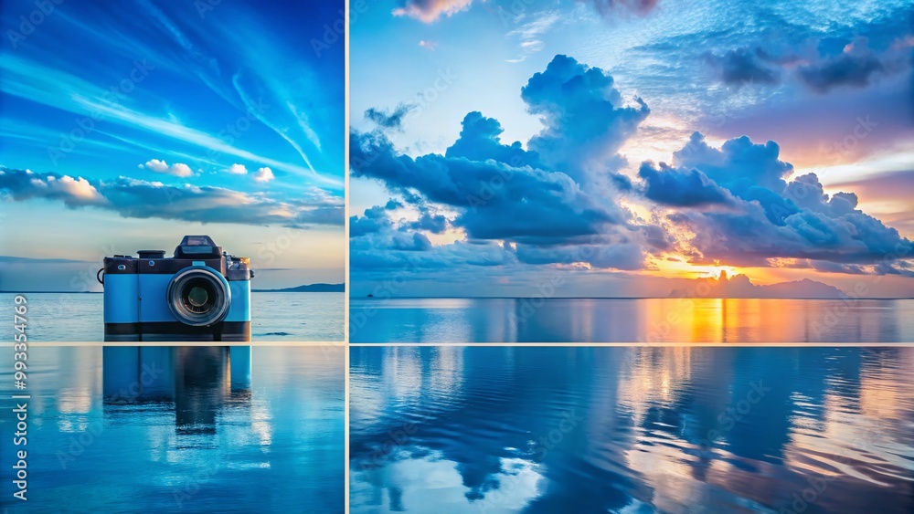 Light Sky Blue Color Palette for Design and Backgrounds, Soft and ...