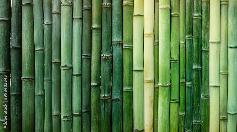 Detailed processed collage of bamboo fence texture in a gradient of ...