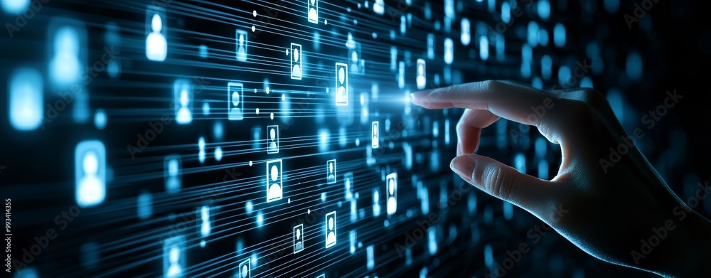 Businessman succeeds with his team as the concept of the metaverse ...