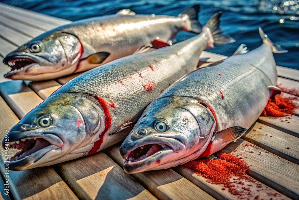 fishing boat, bleeding out, water, marine life, seafood, fishing ...