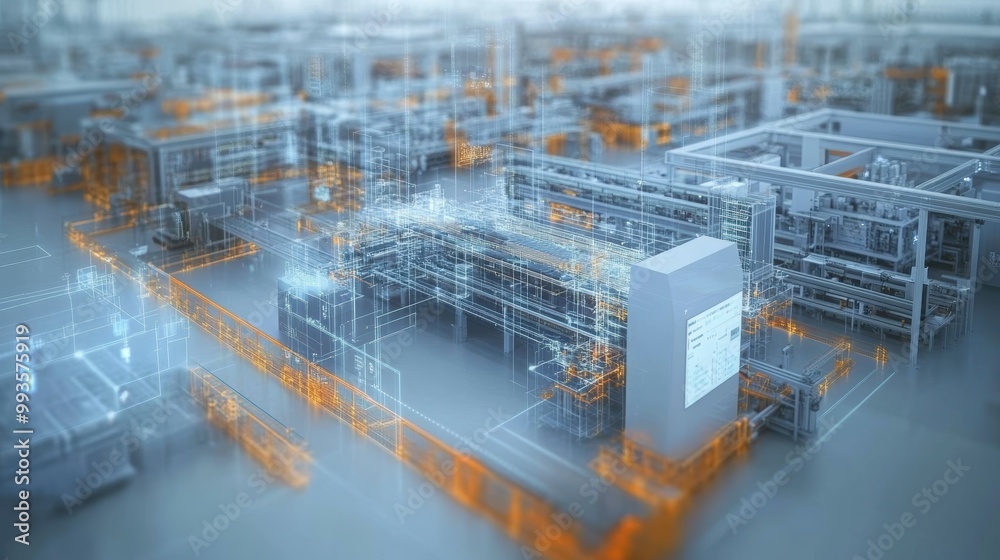 Comprehensive layout of an Industry 4.0-enabled manufacturing facility ...