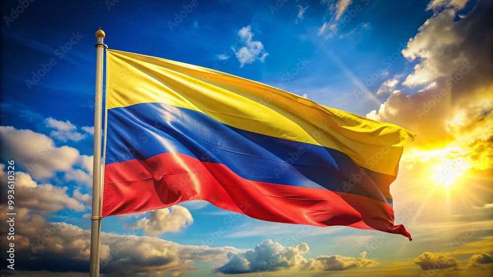 Plakát Understanding the Symbolism of the Colors in the Colombian Flag ...