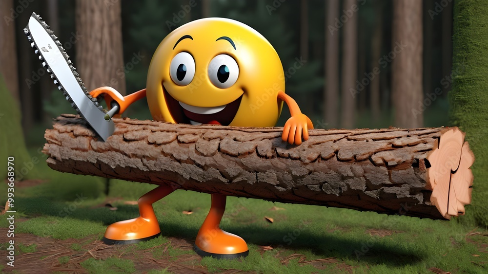 The chainsaws would cut wood in funny, unexpected ways—Choppy Chuck ...