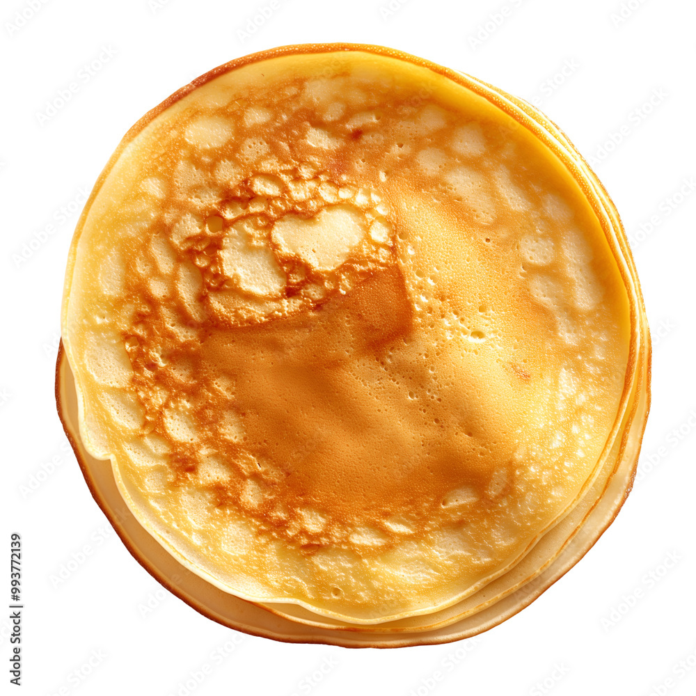 Pancake, Dish, Isolated on Transparent Background, Graphic Resource for ...
