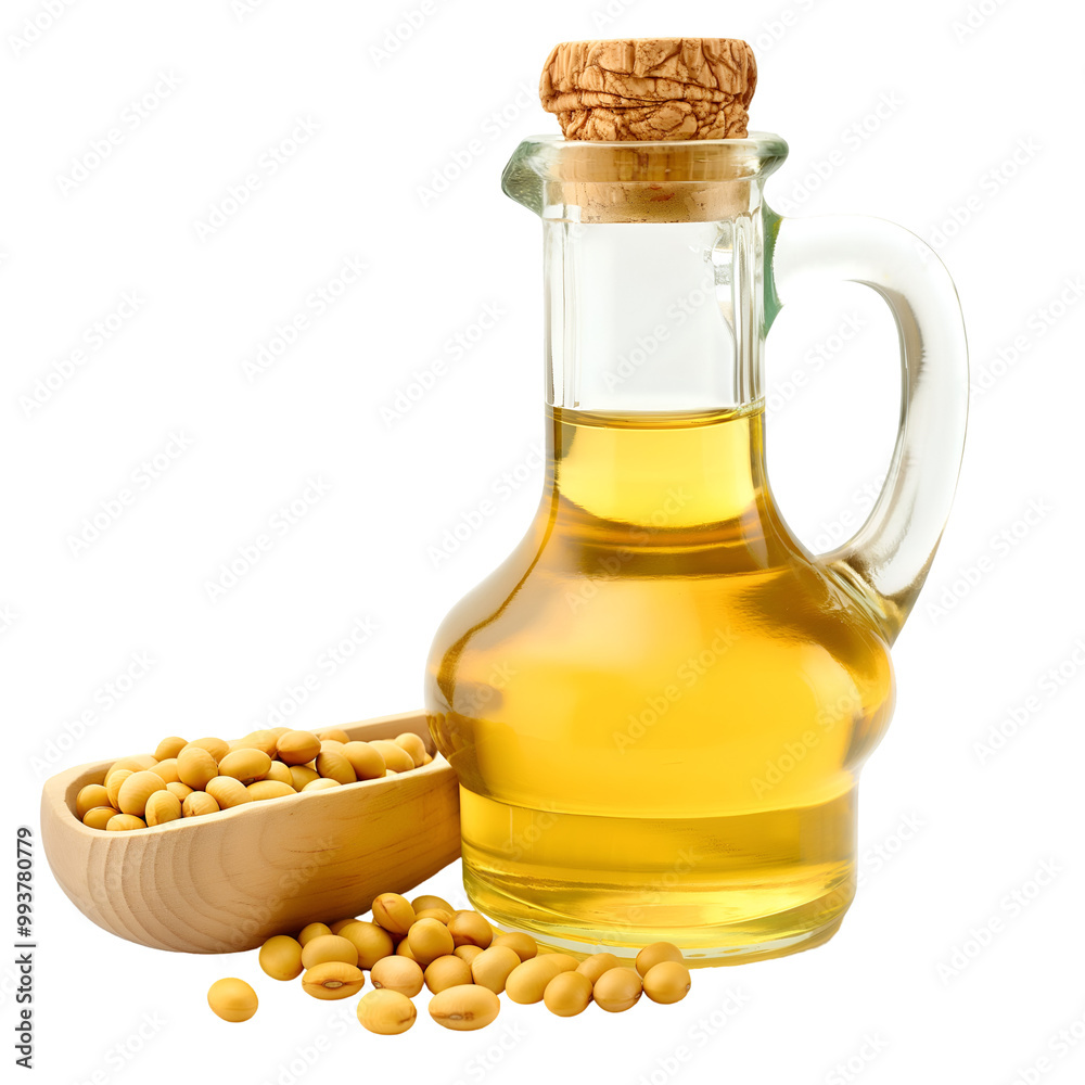 Soybean Oil, Soya Bean Oil, Legume, Isolated on Transparent Background ...