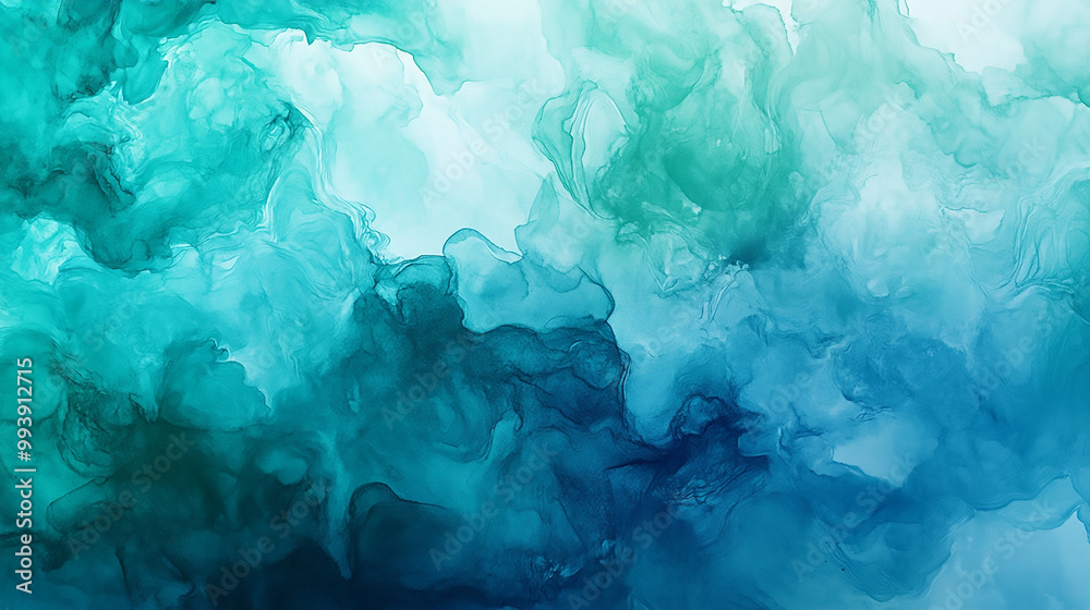 Had image on solid background An abstract watercolor painting style ...