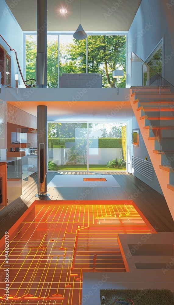 Energy-Efficient Benefits of Underfloor Heating System - Illustrated ...