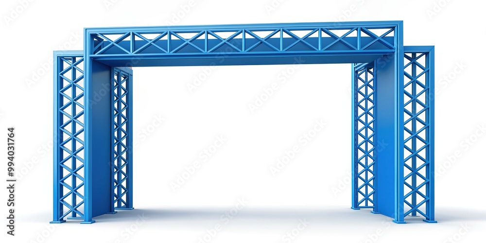 Race start and finish arch mockup template for sports events ...