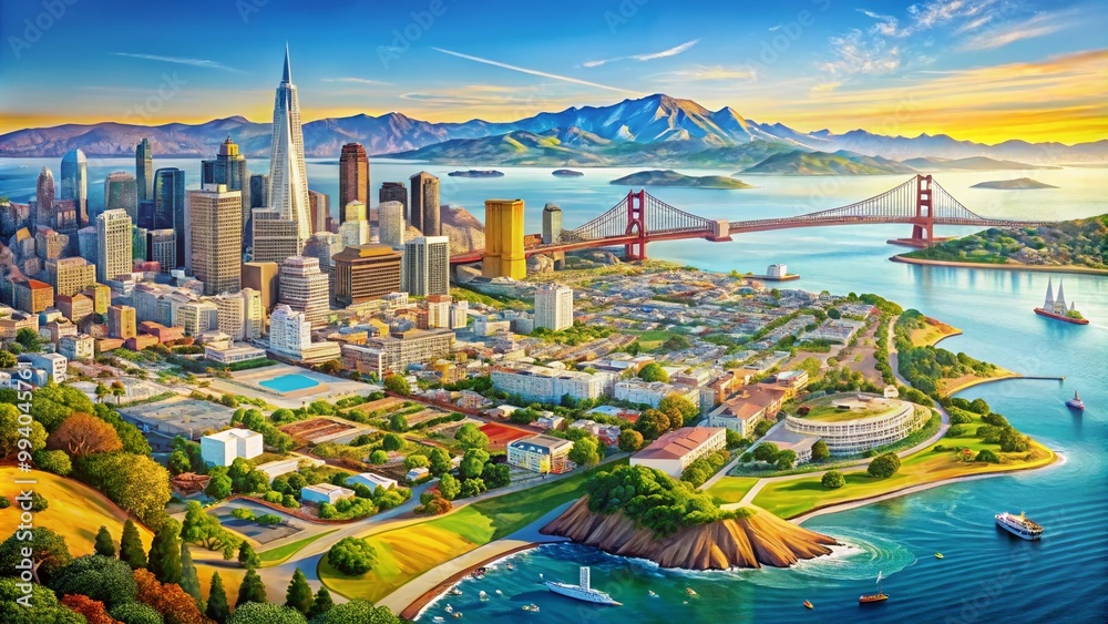 San francisco bay area city map