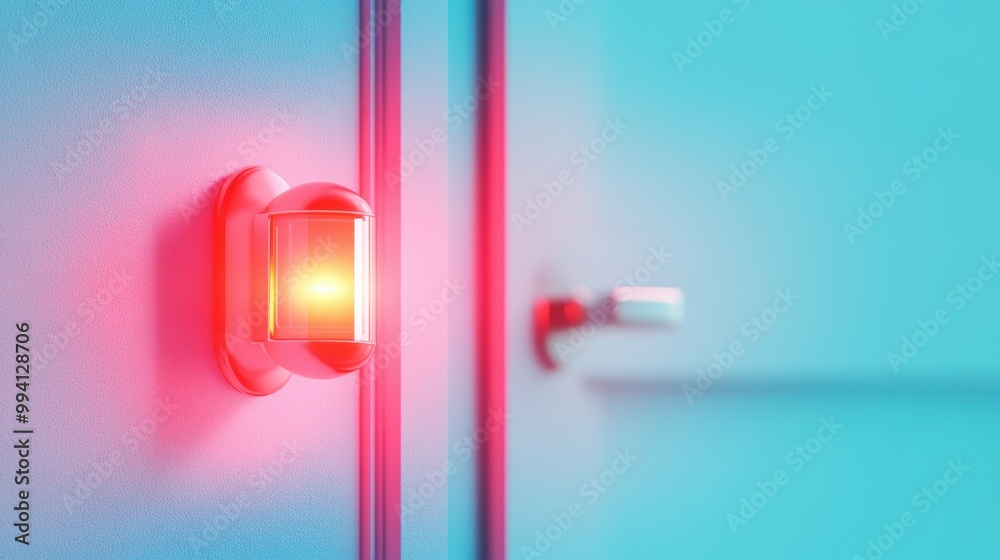 An animated illustration of a fire alarm ringing with text highlighting ...