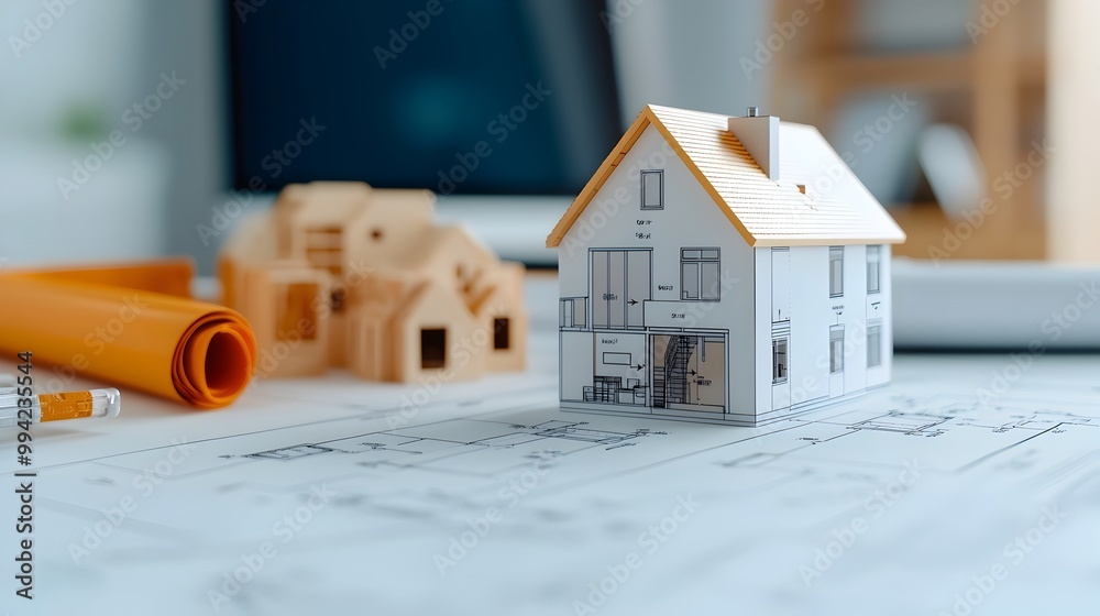 Close up view of a detailed emergency evacuation floor plan for a high ...