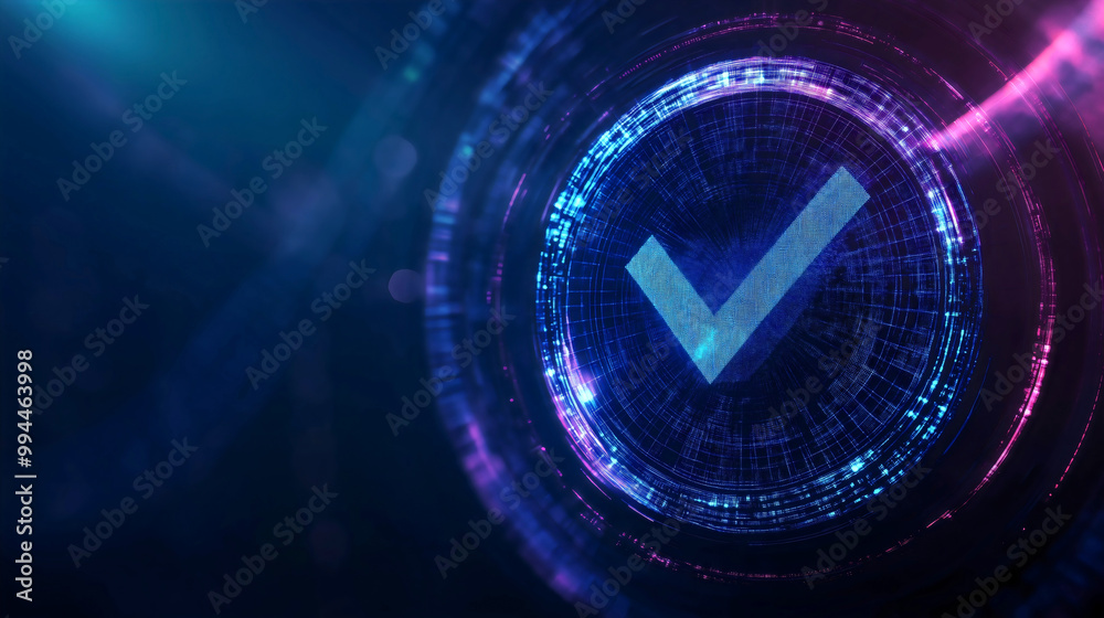 Checkmark ok symbol for quality assurance, business approve icon ...