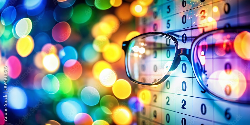 Vision Sight Chart for Eye Examination and Vision Testing in a Clinical ...