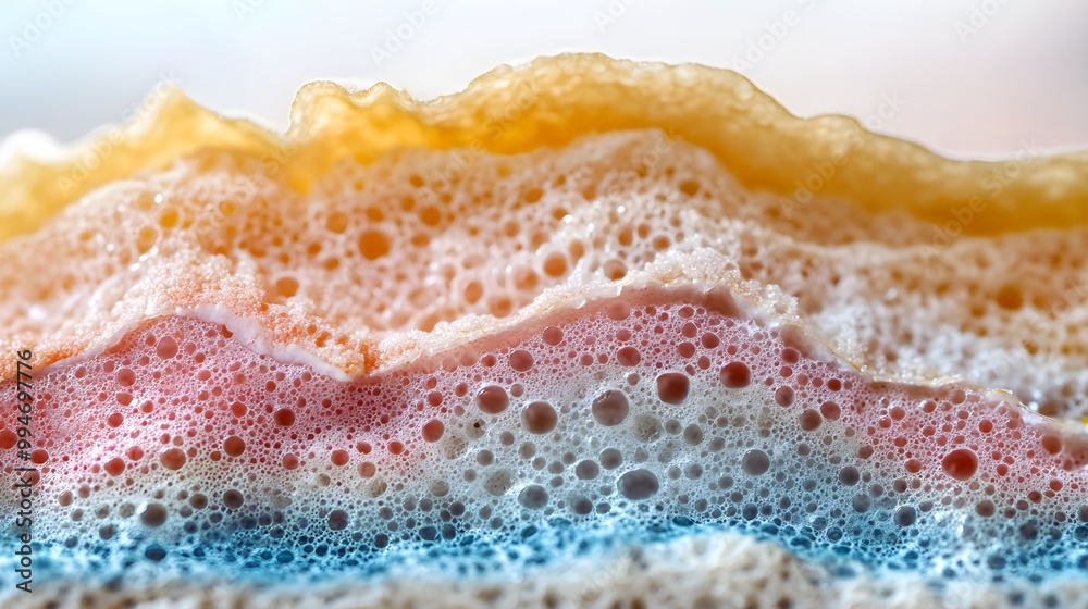 Detailed skin layers during acne treatment Cross-section of skin ...