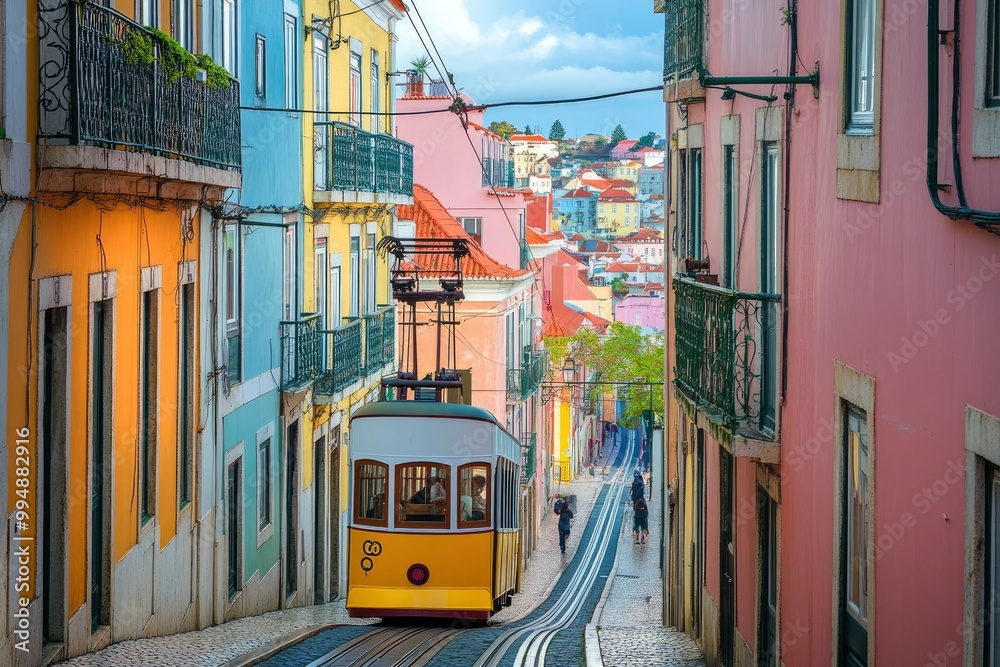 Explore the vibrant charm of Lisbon, Portugal, through this stunning ...
