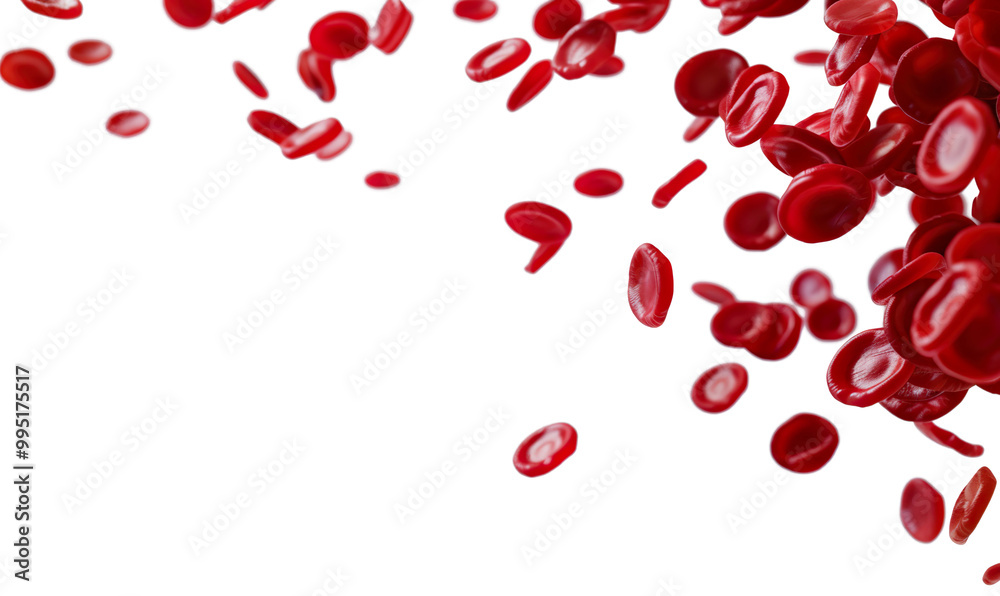 Blood cell red 3d background vein flow platelet wave cancer medicine ...