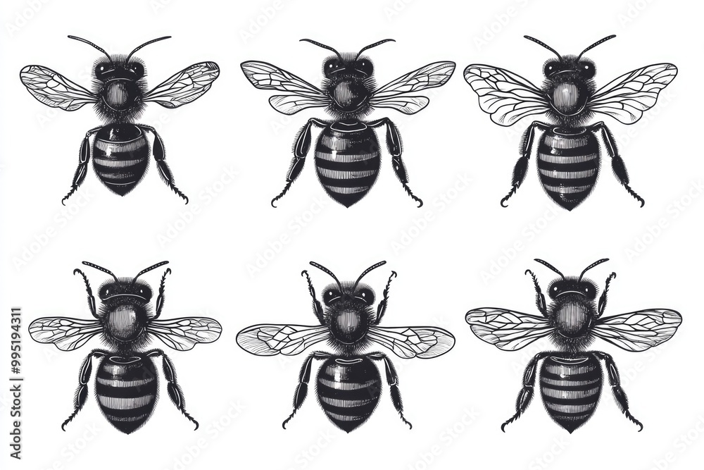 Detailed Stages of Bee Growth from Egg to Adult - Entomology and ...