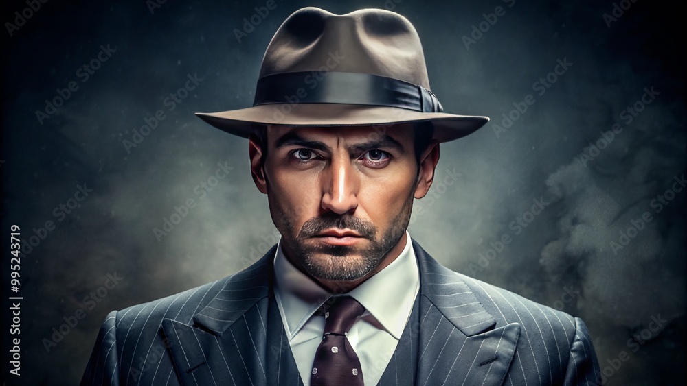 Embrace the Mafia vibe with a tailored suit, iconic fedora hat, and ...