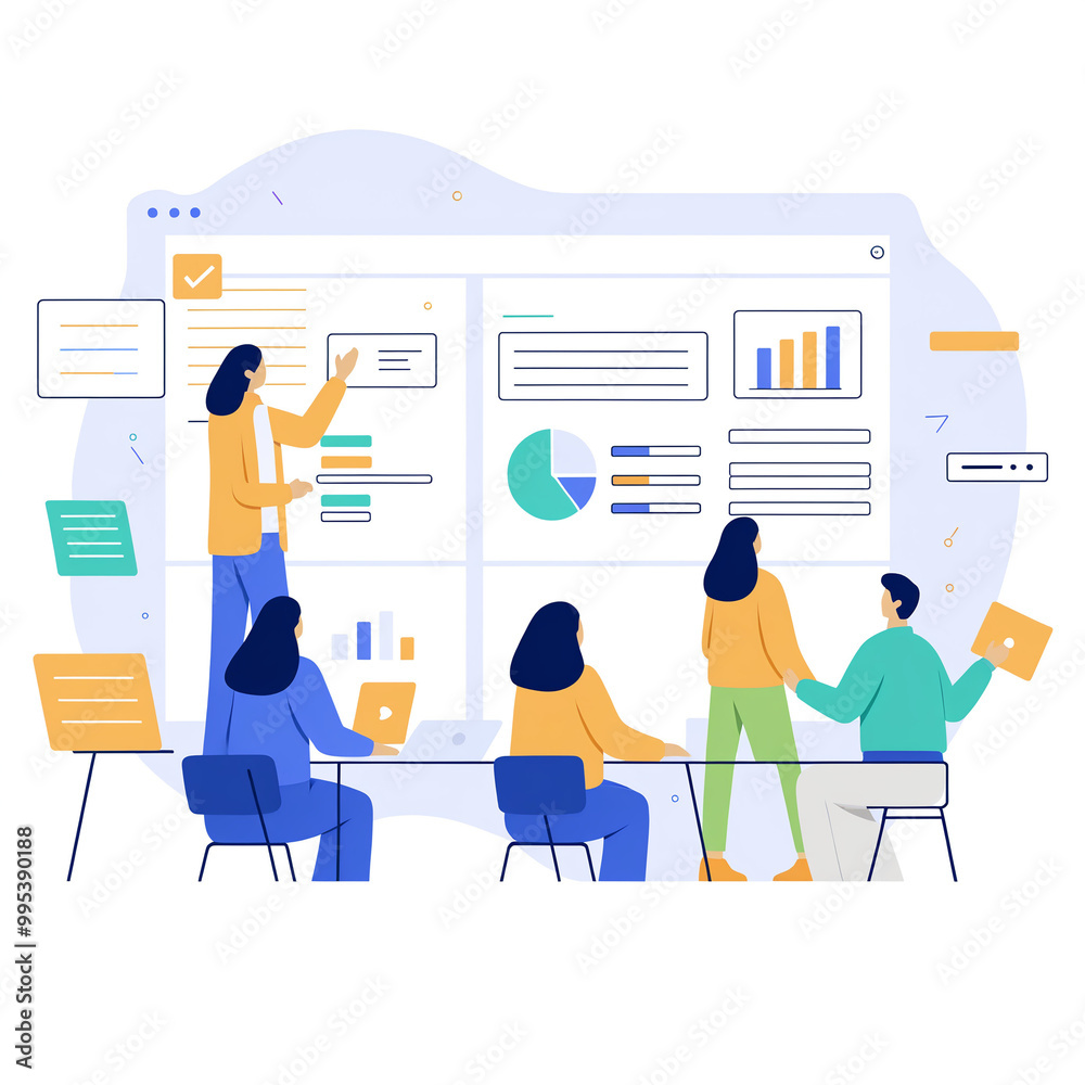 Concept illustrations for education. Set of people vector drawings in ...
