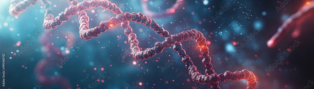 A powerful visual metaphor of DNA unraveling, with generational trauma ...