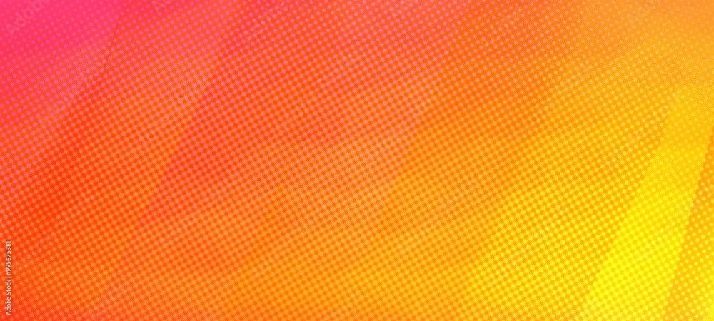 Orange gradient panorama widescreen background illustraion raster image ...