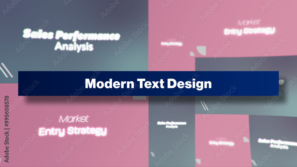 Modern Text Design | Multi-Resolutions and Color Control Panel Stock ...