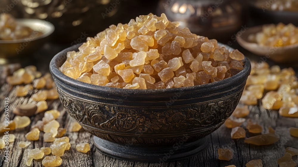 Guggul Resin from Commiphora Mukul Tree for Ayurvedic Weight Management ...