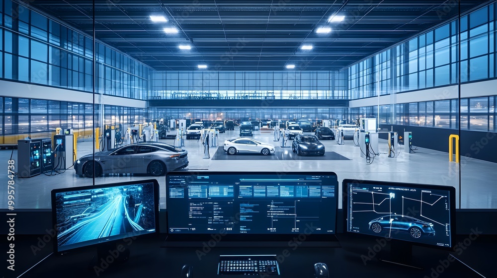 Electric car fleet management – Inside a high-tech control room ...