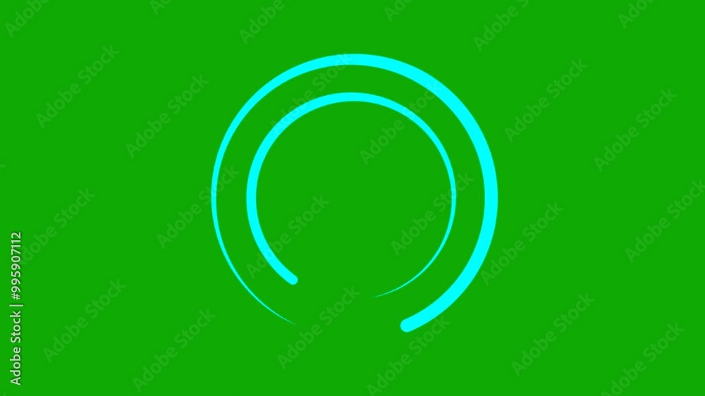Design Circle Loading Animation Background. Loading circle animation ...
