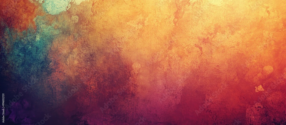 Backdrop with vibrant colors and textures creating an eye catching ...